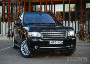 Black Land Rover Range Rover 2010 in Kaunas, with an engine capacity of 5.00 L and mileage of 275 thousand km for 12900 €, photo 19 on AUTOMOTO.COM.LV