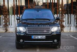 Black Land Rover Range Rover 2010 in Kaunas, with an engine capacity of 5.00 L and mileage of 275 thousand km for 12900 €, photo 27 on AUTOMOTO.COM.LV