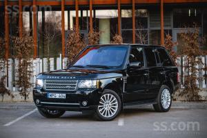 Black Land Rover Range Rover 2010 in Kaunas, with an engine capacity of 5.00 L and mileage of 275 thousand km for 12900 €, photo 28 on AUTOMOTO.COM.LV