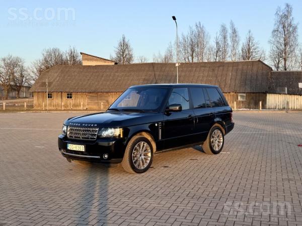 Melns Land Rover Range Rover 2010 Cēsis, ar dzinēja tilpumu 3.60 L un nobraukumu 272 tūkst. km par 14700 €, foto 3 vietnē AUTOMOTO.COM.LV