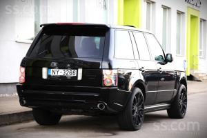 Black Land Rover Range Rover 2011 in Riga, with an engine capacity of 4.40 L and mileage of 0 thousand km for 12700 €, photo 6 on AUTOMOTO.COM.LV