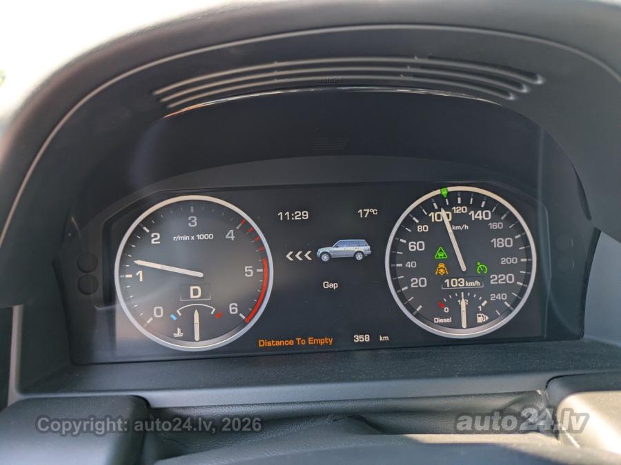 Melns Land Rover Range Rover 2011 Tallina, ar dzinēja tilpumu 4.40 L un nobraukumu 250 tūkst. km par 15000 €, foto 16 vietnē AUTOMOTO.COM.LV