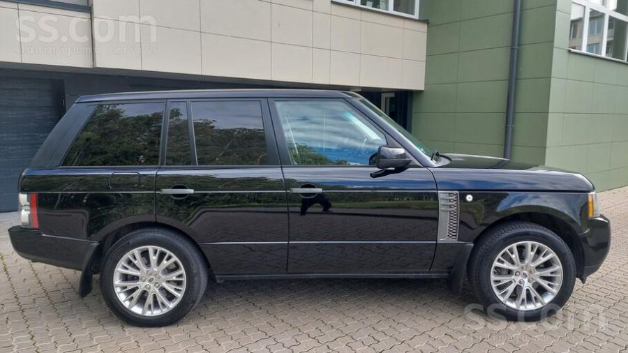 Melns Land Rover Range Rover 2011 Rīga, ar dzinēja tilpumu 4.40 L un nobraukumu 0 tūkst. km par 12900 €, foto 10 vietnē AUTOMOTO.COM.LV