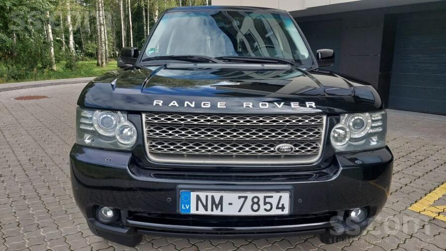 Melns Land Rover Range Rover 2011 Rīga, ar dzinēja tilpumu 4.40 L un nobraukumu 0 tūkst. km par 12900 €, foto 14 vietnē AUTOMOTO.COM.LV