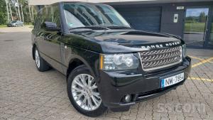 Melns Land Rover Range Rover 2011 Rīga, ar dzinēja tilpumu 4.40 L un nobraukumu 0 tūkst. km par 12900 €, foto  vietnē AUTOMOTO.COM.LV