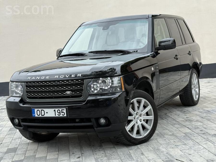 Black Land Rover Range Rover 2011 in Riga, with an engine capacity of 4.40 L and mileage of 0 thousand km for 11950 €, photo 1 on AUTOMOTO.COM.LV