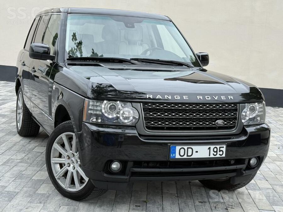 Black Land Rover Range Rover 2011 in Riga, with an engine capacity of 4.40 L and mileage of 0 thousand km for 11950 €, photo 3 on AUTOMOTO.COM.LV