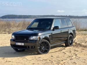 Black Land Rover Range Rover 2011 in Riga, with an engine capacity of 4.40 L and mileage of 257 thousand km for 15700 €, photo  on AUTOMOTO.COM.LV