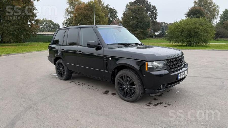 Melns Land Rover Range Rover 2011 Rīga, ar dzinēja tilpumu 5.00 L un nobraukumu 140 tūkst. km par 8500 €, foto 3 vietnē AUTOMOTO.COM.LV