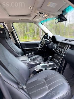 Melns Land Rover Range Rover 2011 Rīga, ar dzinēja tilpumu 5.00 L un nobraukumu 140 tūkst. km par 8500 €, foto 14 vietnē AUTOMOTO.COM.LV
