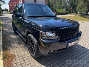 Black Land Rover Range Rover 2012 in Riga, with an engine capacity of 4.40 L and mileage of 205 thousand km for 14000 €, photo 3 on AUTOMOTO.COM.LV