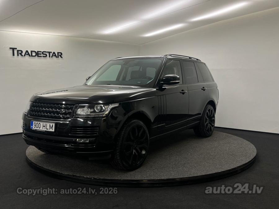 Melns Land Rover Range Rover 2012 Pērnava, ar dzinēja tilpumu 3.00 L un nobraukumu 255 tūkst. km par 23900 €, foto 1 vietnē AUTOMOTO.COM.LV