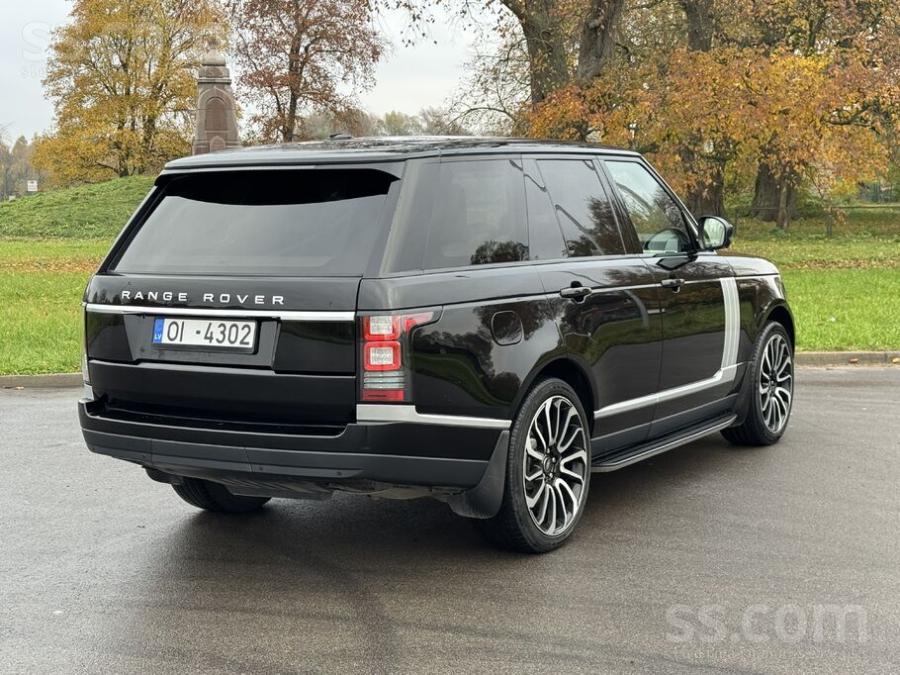 Black Land Rover Range Rover 2013 in Riga, with an engine capacity of 3.00 L and mileage of 0 thousand km for 21450 €, photo 6 on AUTOMOTO.COM.LV