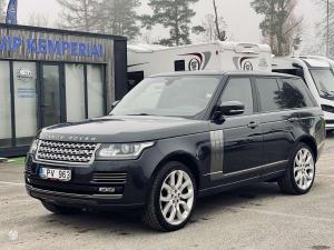 Melns Land Rover Range Rover 2013 Viļņa, ar dzinēja tilpumu 4.37 L un nobraukumu 235 tūkst. km par 23850 €, foto  vietnē AUTOMOTO.COM.LV