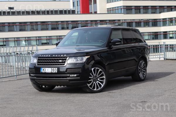Black Land Rover Range Rover 2013 in Riga, with an engine capacity of 4.40 L and mileage of 270 thousand km for 24580 €, photo 3 on AUTOMOTO.COM.LV