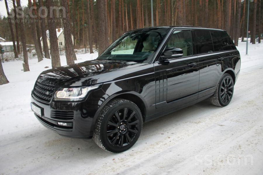 Melns Land Rover Range Rover 2013 Rīga, ar dzinēja tilpumu 4.40 L un nobraukumu 293 tūkst. km par 20800 €, foto 2 vietnē AUTOMOTO.COM.LV