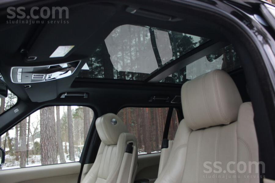 Melns Land Rover Range Rover 2013 Rīga, ar dzinēja tilpumu 4.40 L un nobraukumu 293 tūkst. km par 20800 €, foto 14 vietnē AUTOMOTO.COM.LV