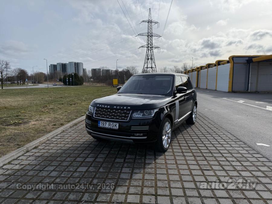 Black Land Rover Range Rover 2013 in Tallinn, with an engine capacity of 4.40 L and mileage of 287 thousand km for 23900 €, photo 3 on AUTOMOTO.COM.LV