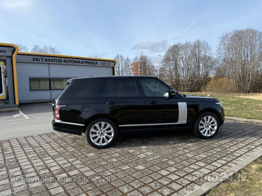 Black Land Rover Range Rover 2013 in Tallinn, with an engine capacity of 4.40 L and mileage of 287 thousand km for 23900 €, photo 6 on AUTOMOTO.COM.LV