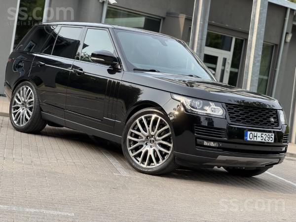 Melns Land Rover Range Rover 2013 Jūrmala, ar dzinēja tilpumu 3.00 L un nobraukumu 273 tūkst. km par 21950 €, foto 1 vietnē AUTOMOTO.COM.LV