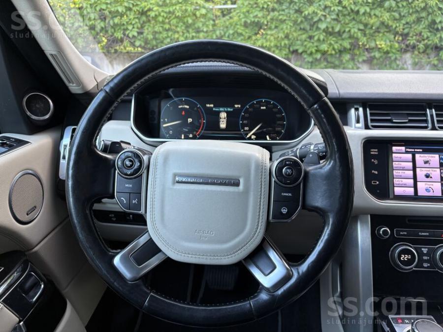 Melns Land Rover Range Rover 2013 Rīga, ar dzinēja tilpumu 4.40 L un nobraukumu 237 tūkst. km par 23300 €, foto 9 vietnē AUTOMOTO.COM.LV