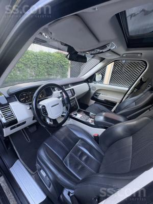 Melns Land Rover Range Rover 2013 Rīga, ar dzinēja tilpumu 4.40 L un nobraukumu 237 tūkst. km par 23300 €, foto 10 vietnē AUTOMOTO.COM.LV