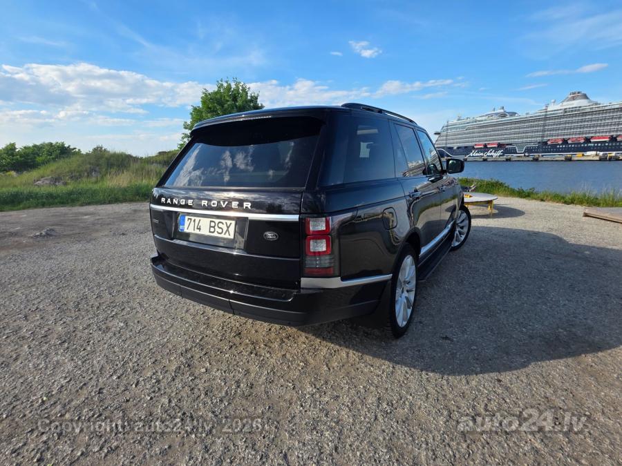 Black Land Rover Range Rover 2013 in Tallinn, with an engine capacity of 4.40 L and mileage of 260 thousand km for 19299 €, photo 5 on AUTOMOTO.COM.LV