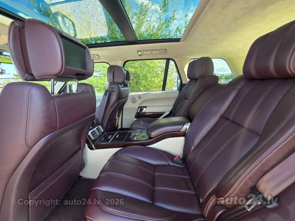Black Land Rover Range Rover 2013 in Tallinn, with an engine capacity of 4.40 L and mileage of 260 thousand km for 19299 €, photo 9 on AUTOMOTO.COM.LV