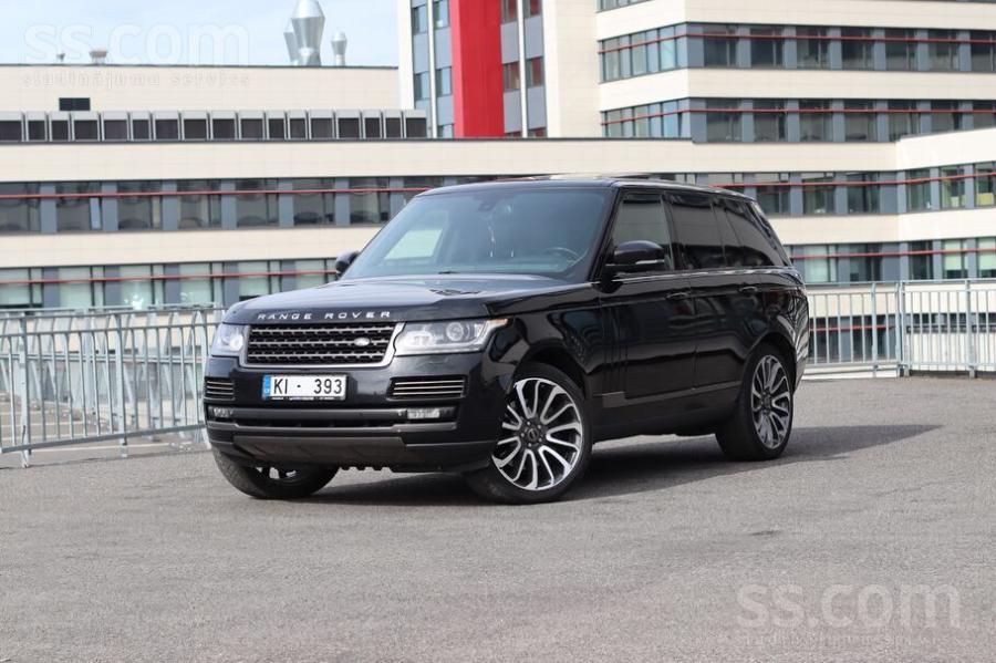 Melns Land Rover Range Rover 2013 Rīga, ar dzinēja tilpumu 4.40 L un nobraukumu 272 tūkst. km par 19980 €, foto 4 vietnē AUTOMOTO.COM.LV