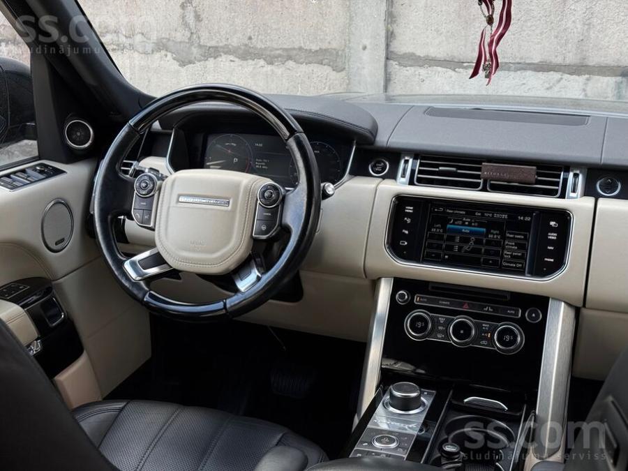Melns Land Rover Range Rover 2013 Rīga, ar dzinēja tilpumu 4.40 L un nobraukumu 272 tūkst. km par 19980 €, foto 22 vietnē AUTOMOTO.COM.LV
