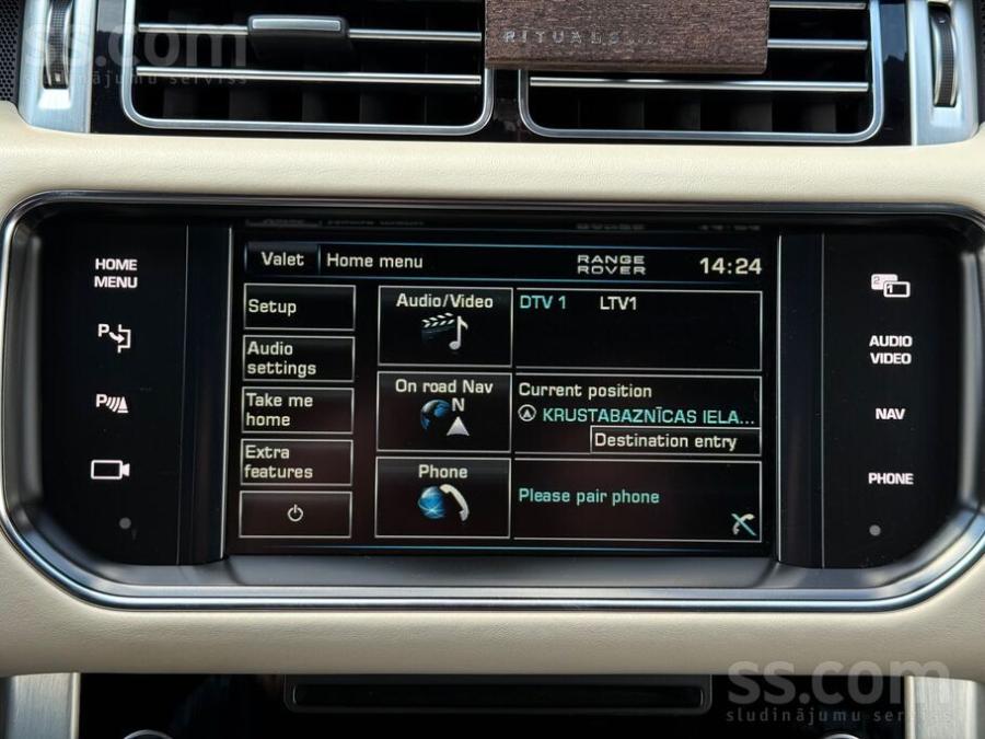 Melns Land Rover Range Rover 2013 Rīga, ar dzinēja tilpumu 4.40 L un nobraukumu 272 tūkst. km par 19980 €, foto 27 vietnē AUTOMOTO.COM.LV