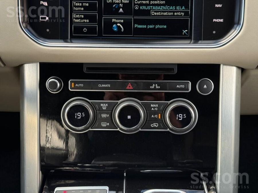Melns Land Rover Range Rover 2013 Rīga, ar dzinēja tilpumu 4.40 L un nobraukumu 272 tūkst. km par 19980 €, foto 31 vietnē AUTOMOTO.COM.LV