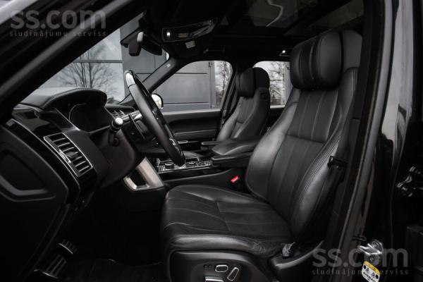 Black Land Rover Range Rover 2013 in Jelgava, with an engine capacity of 4.40 L and mileage of 0 thousand km for 29900 €, photo 7 on AUTOMOTO.COM.LV