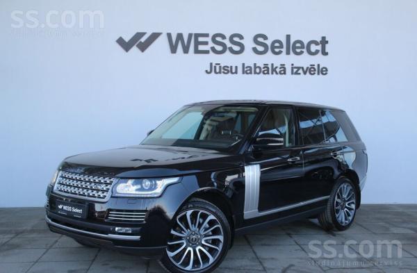 Black Land Rover Range Rover 2013 in Riga, with an engine capacity of 4.00 L and mileage of 244 thousand km for 22400 €, photo 1 on AUTOMOTO.COM.LV