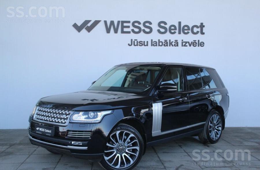 Melns Land Rover Range Rover 2013 Rīga, ar dzinēja tilpumu 4.00 L un nobraukumu 244 tūkst. km par 22400 €, foto 1 vietnē AUTOMOTO.COM.LV