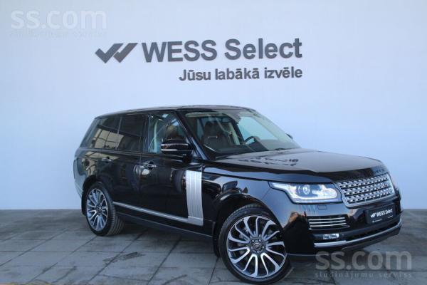 Black Land Rover Range Rover 2013 in Riga, with an engine capacity of 4.00 L and mileage of 244 thousand km for 22400 €, photo 2 on AUTOMOTO.COM.LV