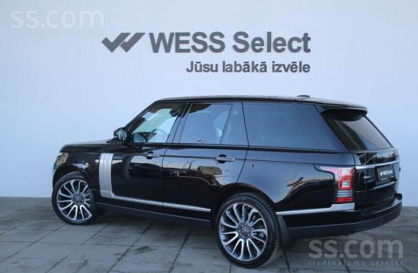 Black Land Rover Range Rover 2013 in Riga, with an engine capacity of 4.00 L and mileage of 244 thousand km for 22400 €, photo 4 on AUTOMOTO.COM.LV