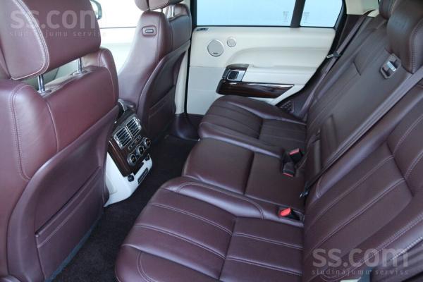 Melns Land Rover Range Rover 2013 Rīga, ar dzinēja tilpumu 4.00 L un nobraukumu 244 tūkst. km par 22400 €, foto 8 vietnē AUTOMOTO.COM.LV