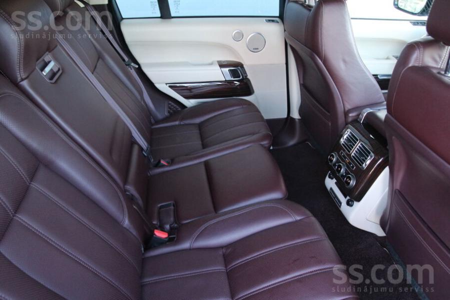 Melns Land Rover Range Rover 2013 Rīga, ar dzinēja tilpumu 4.00 L un nobraukumu 244 tūkst. km par 22400 €, foto 12 vietnē AUTOMOTO.COM.LV