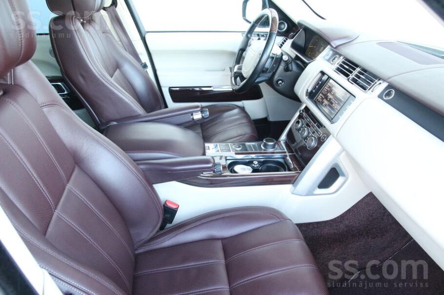 Melns Land Rover Range Rover 2013 Rīga, ar dzinēja tilpumu 4.00 L un nobraukumu 244 tūkst. km par 22400 €, foto 13 vietnē AUTOMOTO.COM.LV