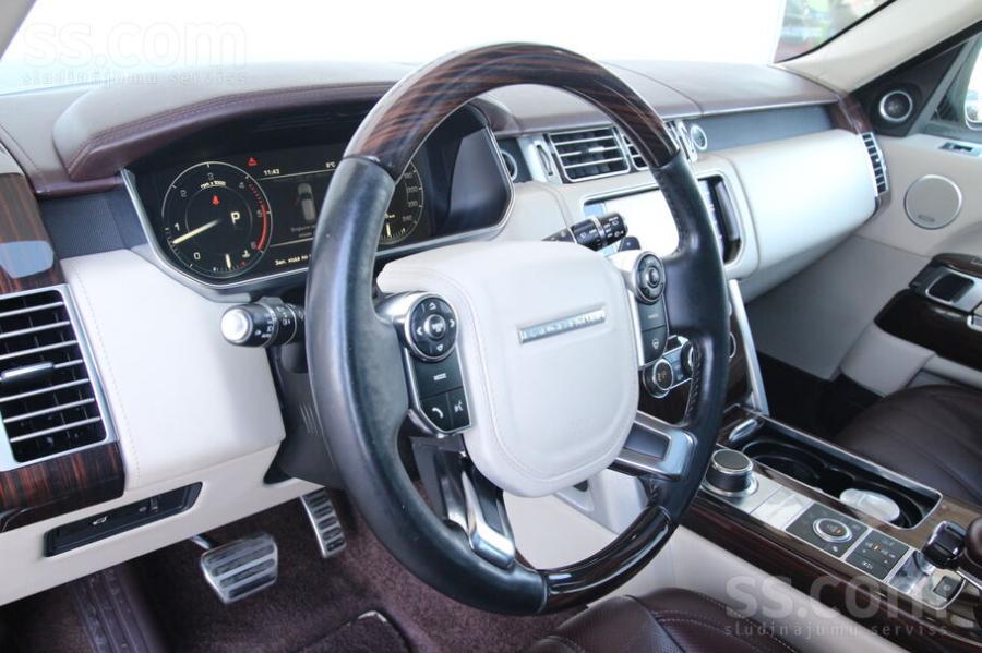 Melns Land Rover Range Rover 2013 Rīga, ar dzinēja tilpumu 4.00 L un nobraukumu 244 tūkst. km par 22400 €, foto 18 vietnē AUTOMOTO.COM.LV