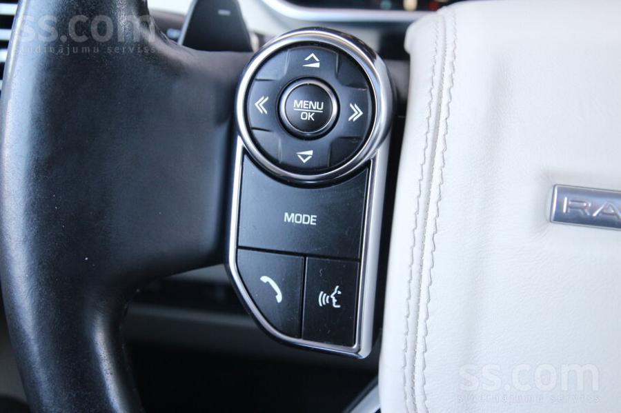 Melns Land Rover Range Rover 2013 Rīga, ar dzinēja tilpumu 4.00 L un nobraukumu 244 tūkst. km par 22400 €, foto 20 vietnē AUTOMOTO.COM.LV
