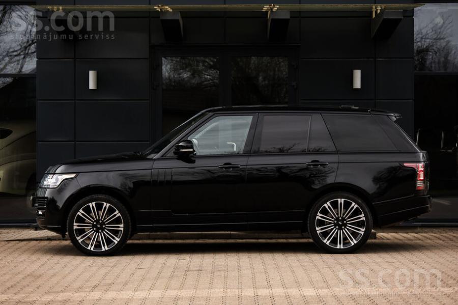 Black Land Rover Range Rover 2013 in Jelgava, with an engine capacity of 4.40 L and mileage of 0 thousand km for 29900 €, photo 5 on AUTOMOTO.COM.LV