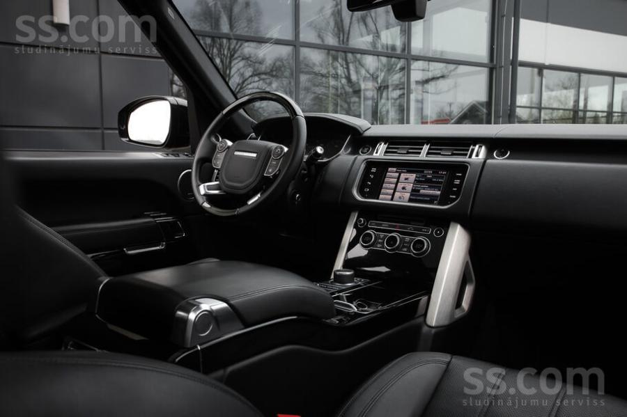 Black Land Rover Range Rover 2013 in Jelgava, with an engine capacity of 4.40 L and mileage of 0 thousand km for 29900 €, photo 11 on AUTOMOTO.COM.LV