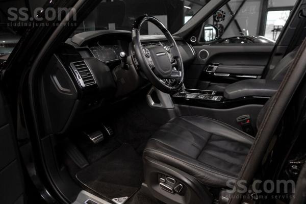 Melns Land Rover Range Rover 2013 Rīga, ar dzinēja tilpumu 5.00 L un nobraukumu 159 tūkst. km par 26000 €, foto 9 vietnē AUTOMOTO.COM.LV