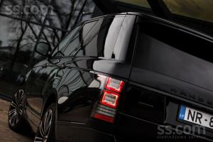 Black Land Rover Range Rover 2013 in Jelgava, with an engine capacity of 4.40 L and mileage of 0 thousand km for 29900 €, photo 7 on AUTOMOTO.COM.LV