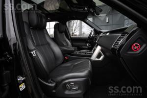 Melns Land Rover Range Rover 2013 Jelgava, ar dzinēja tilpumu 4.40 L un nobraukumu 0 tūkst. km par 29900 €, foto 25 vietnē AUTOMOTO.COM.LV