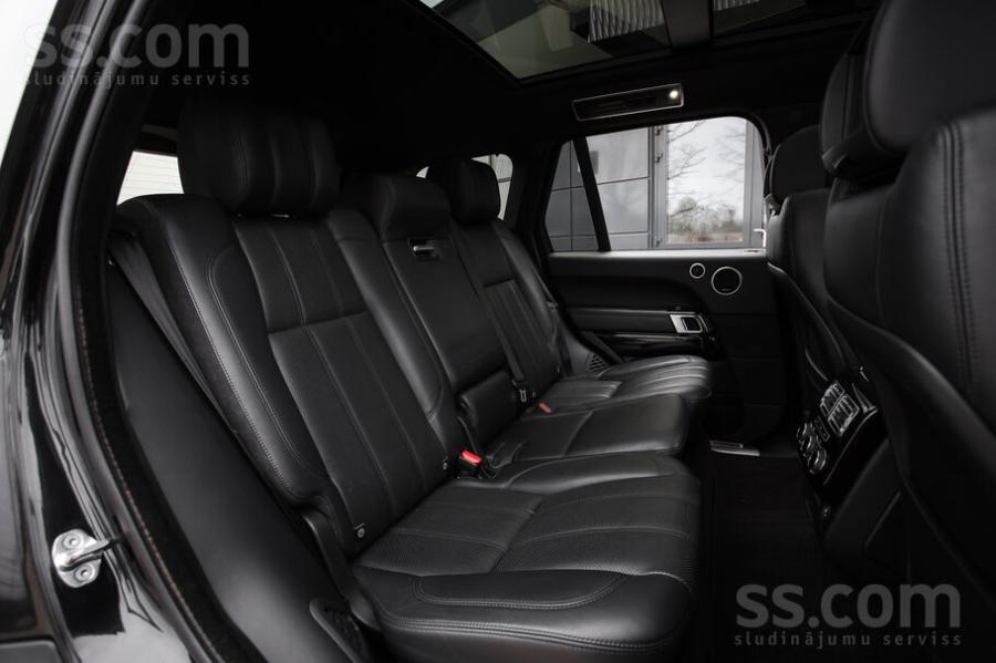 Melns Land Rover Range Rover 2013 Jelgava, ar dzinēja tilpumu 4.40 L un nobraukumu 0 tūkst. km par 29900 €, foto 28 vietnē AUTOMOTO.COM.LV