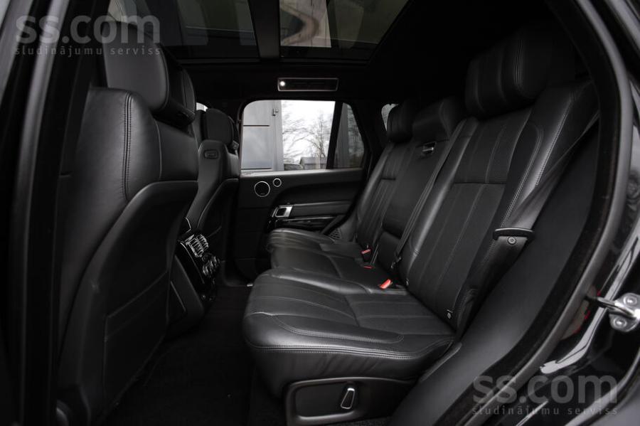 Black Land Rover Range Rover 2013 in Jelgava, with an engine capacity of 4.40 L and mileage of 0 thousand km for 29900 €, photo 30 on AUTOMOTO.COM.LV