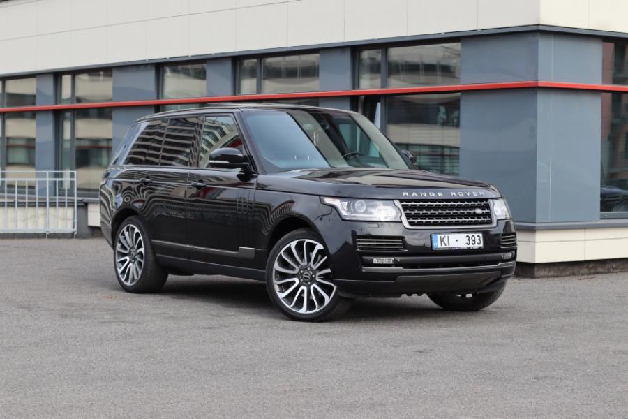 Melns Land Rover Range Rover 2013 Rīga, ar dzinēja tilpumu 4.40 L un nobraukumu 269 tūkst. km par 24580 €, foto 1 vietnē AUTOMOTO.COM.LV